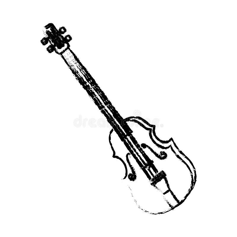 Chello Instrument Isolated Icon Stock Vector - Illustration of design ...