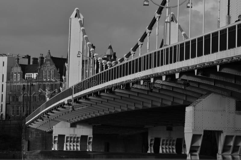 Chelsea bridge stock image. Image of architecture, metal - 24338765