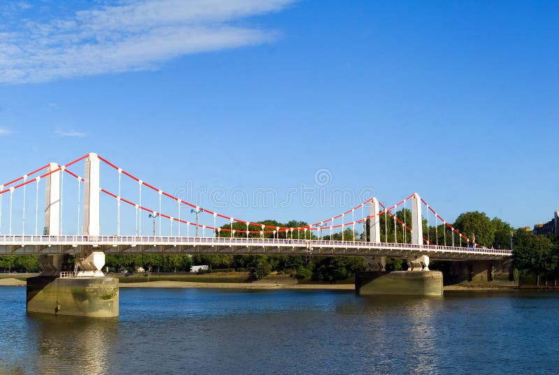 Chelsea Bridge stock image. Image of culture, beautiful - 6510823