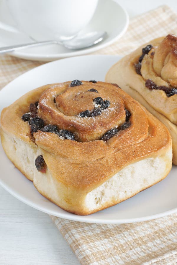 Chelsea Bun stock photo. Image of frosting, chelsea, sugar - 39256268