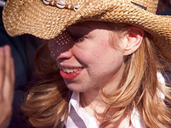 Chelsea Clinton in Texas editorial photography. Image of campaign ...