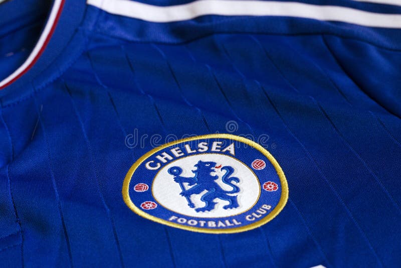 Chelsea FC emblem. editorial image. Image of london, play - 82309075