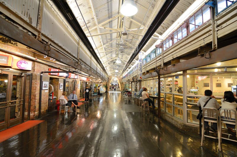 Chelsea Market editorial photography. Image of hall, place - 20954937