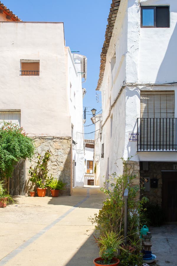 Chelva Village, Valencia, Spain in Summer Editorial Photography - Image ...