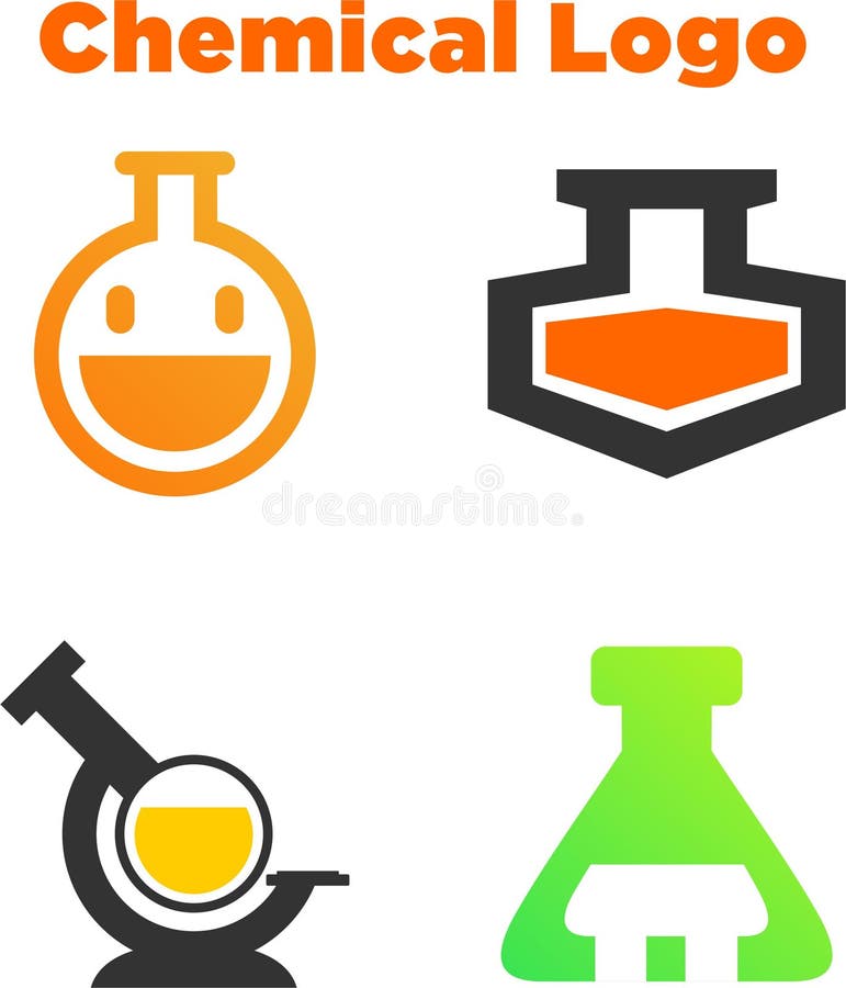 Chemical Logo Template stock vector. Illustration of transparent - 58779441