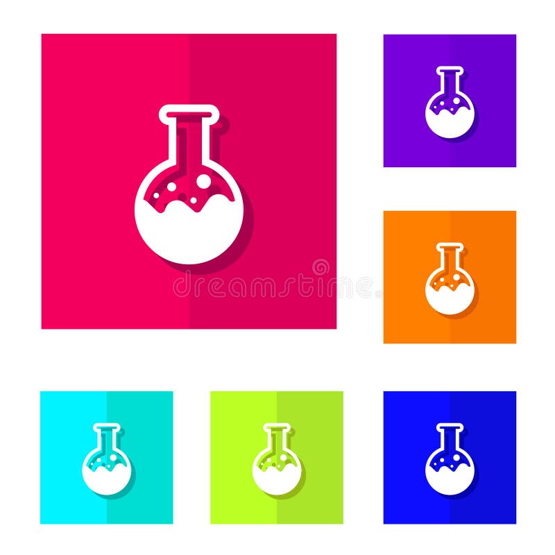 Chemical Alchemy Chemistry Button Stock Vector - Illustration of ...