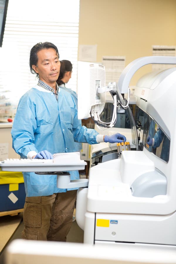 Chemical Analyzer stock photo. Image of biology, analyze - 35666872