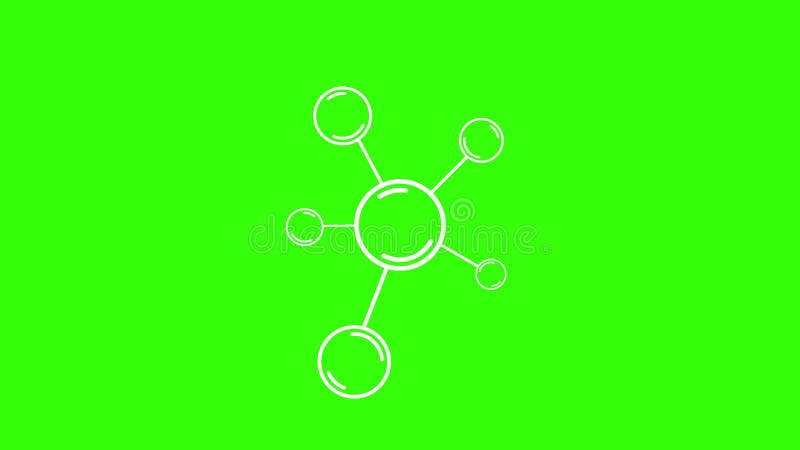 Chemical Atom Molecular Bond Animated Icon Chemical Molecular Bond ...