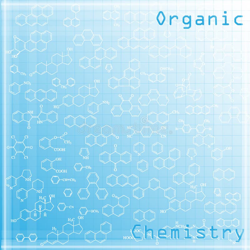 Chemical background stock vector. Illustration of composition - 23240539