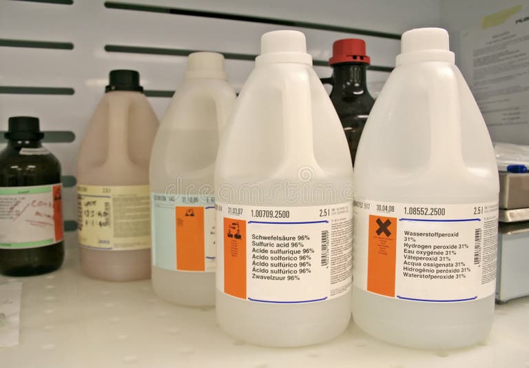 Chemical Bottle stock photo. Image of fume, bottle, semiconductor - 506534