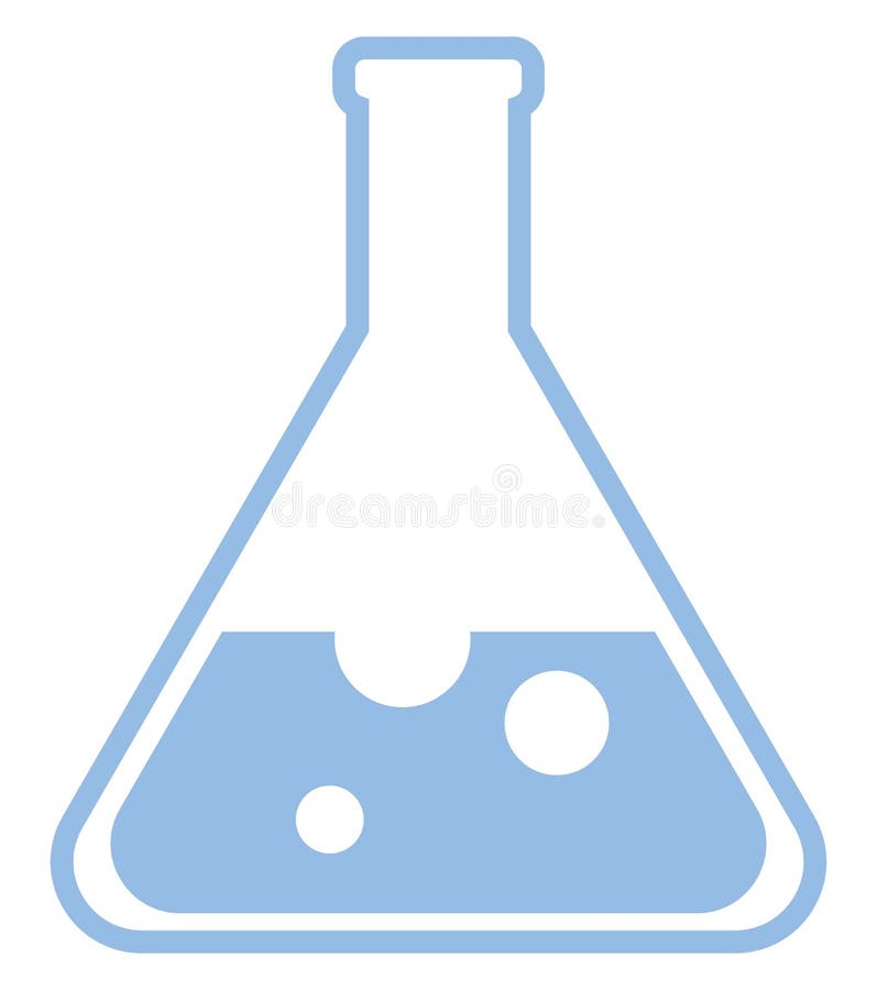 Chemical bottle vector stock illustration. Illustration of icon - 123716230