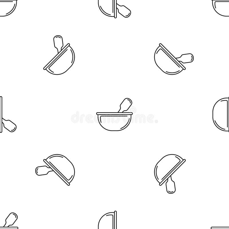 Chemical Bowl Pattern Seamless Vector Stock Vector - Illustration of ...