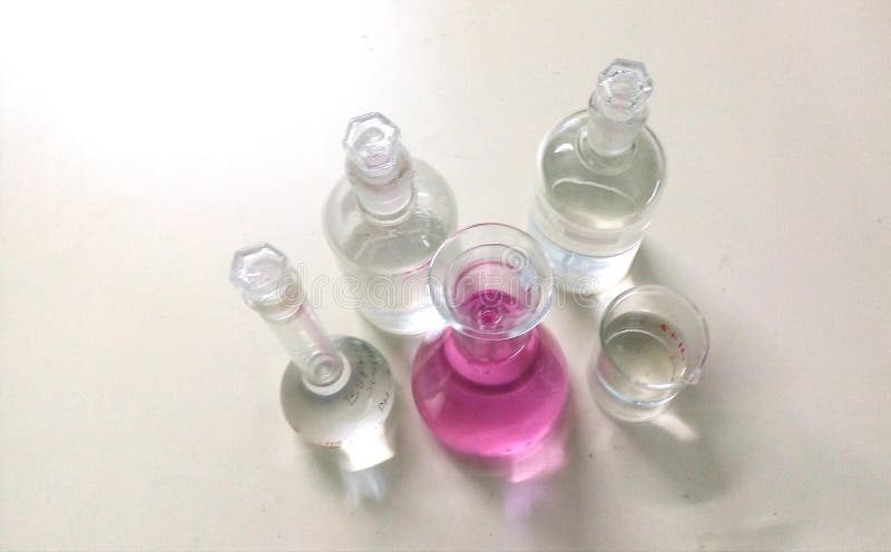 Chemical stock image. Image of chemical, glass, pink - 100601967