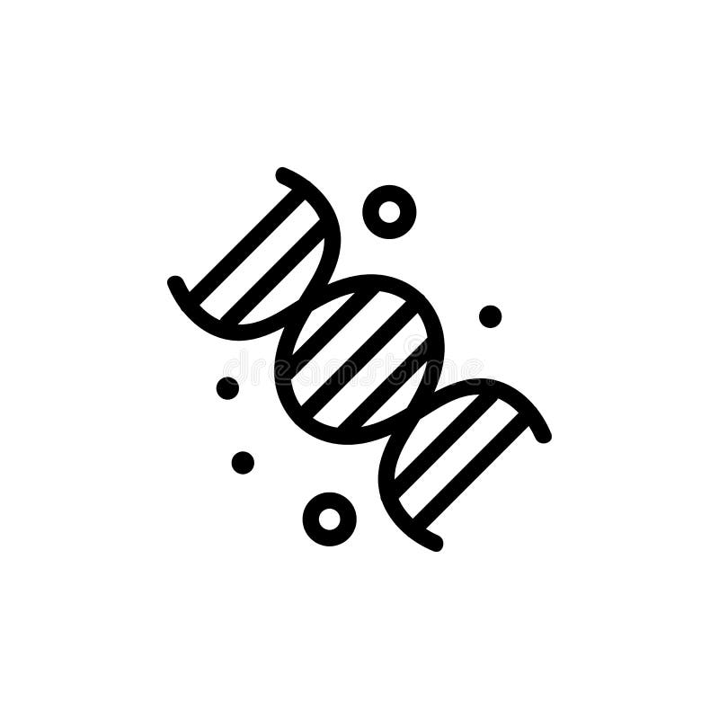 The Chemical Composition of the Vector Icon. Isolated Contour Symbol ...