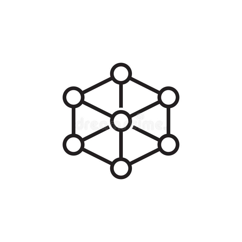 Chemical Compound Icon Vector Stock Vector - Illustration of formula ...