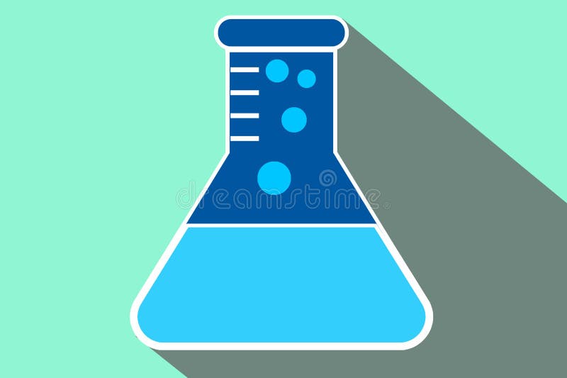Conical Flask Isolated Vector Icon Editable Stock Vector - Illustration ...