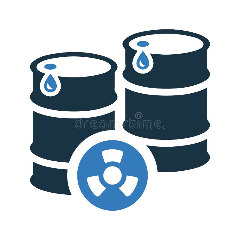 Chemical, Container, Crude Icon. Glyph Style Vector EPS Stock ...