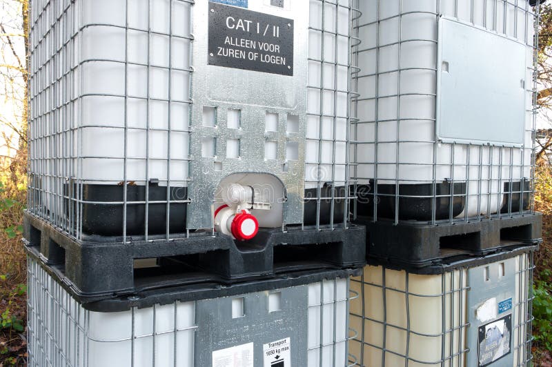 Chemical containers stock image. Image of toxic, plastic - 23516397