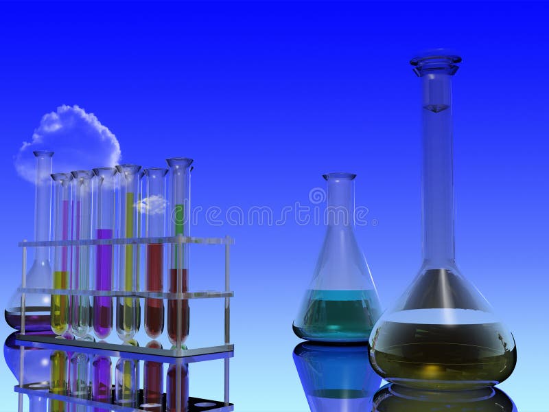 Chemical devices stock illustration. Illustration of industry - 11474211