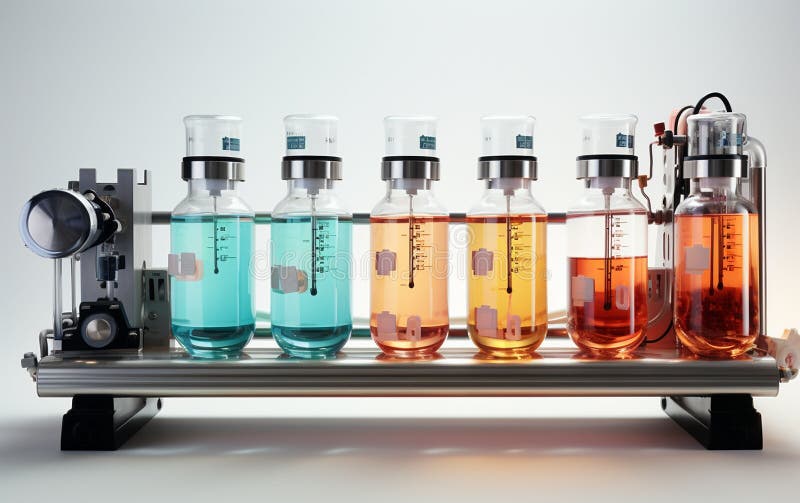 Chemical Dosing Tanks Mixer Industrial Components in Waste Water ...