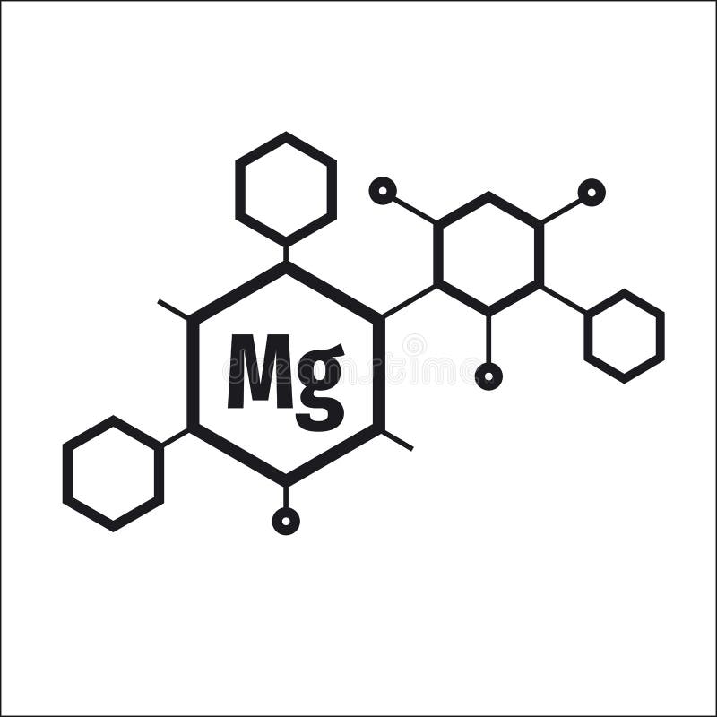 Chemical element Magnesium editorial photography. Illustration of ...