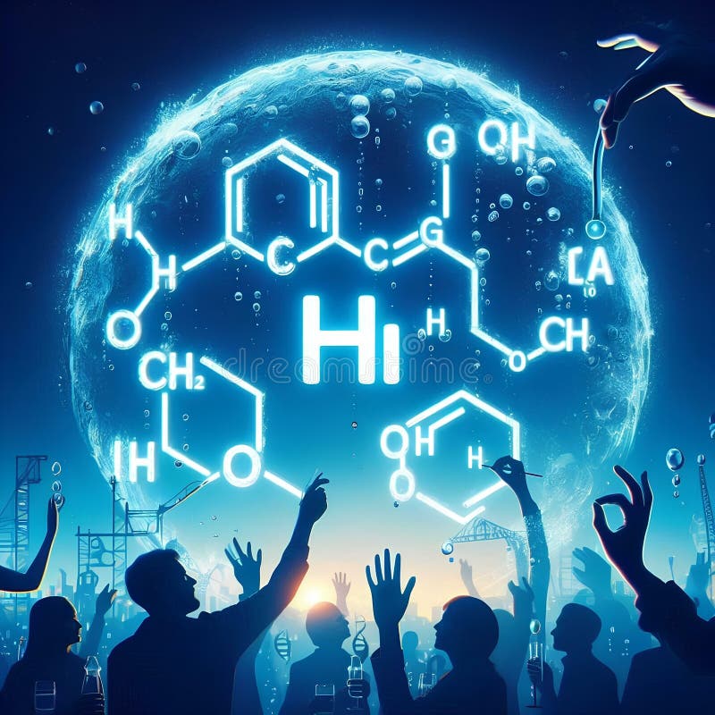 The Chemical Elements that Make Life Possible Stock Illustration ...