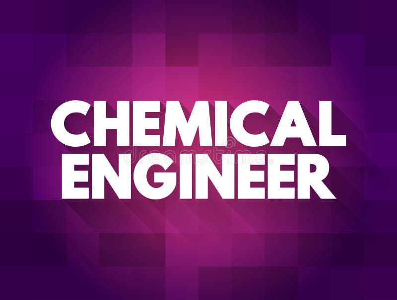 Chemical Engineer Text Quote, Concept Background Stock Illustration ...