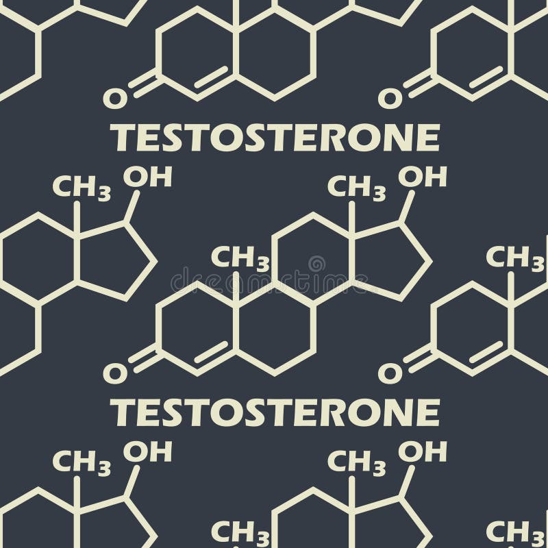 The Chemical Formula Background Seamless Stock Vector - Illustration of ...