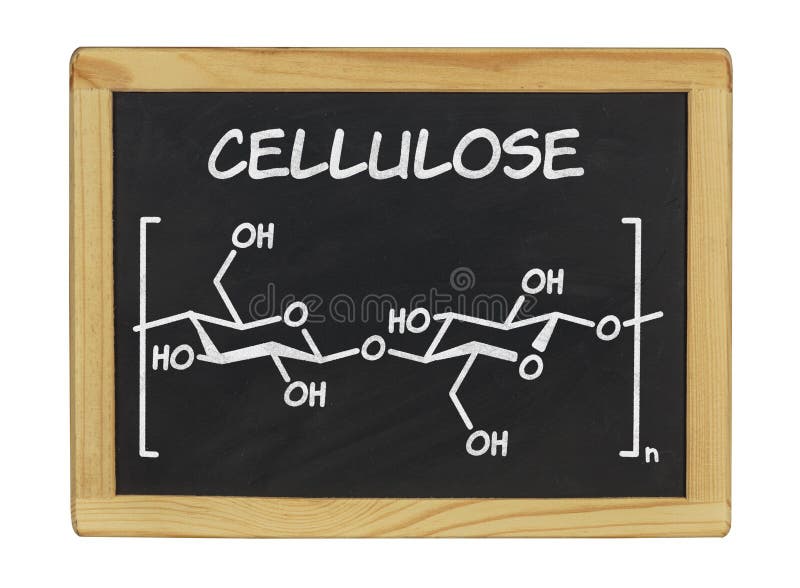 Chemical Formula Of Cellulose Stock Photo - Image of concept, chemical ...