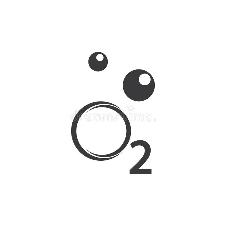 Chemical Formula for Oxygen Stock Vector - Illustration of symbol ...