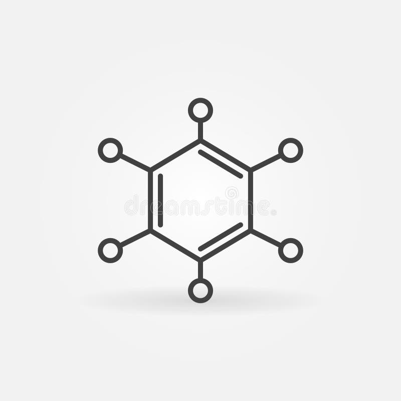 Chemical Formula Structure Vector Biochemistry Concept Line Minimal ... Chemical Formula Structure Vector Biochemistry Concept Line Minimal ...