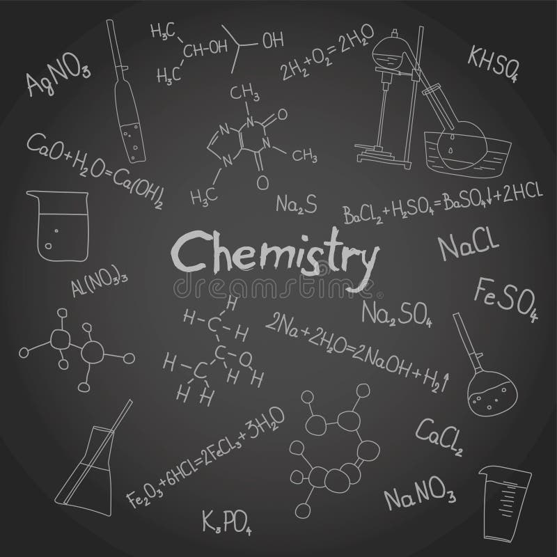 Organic Chemistry Doodle Stock Illustrations – 314 Organic Chemistry ...