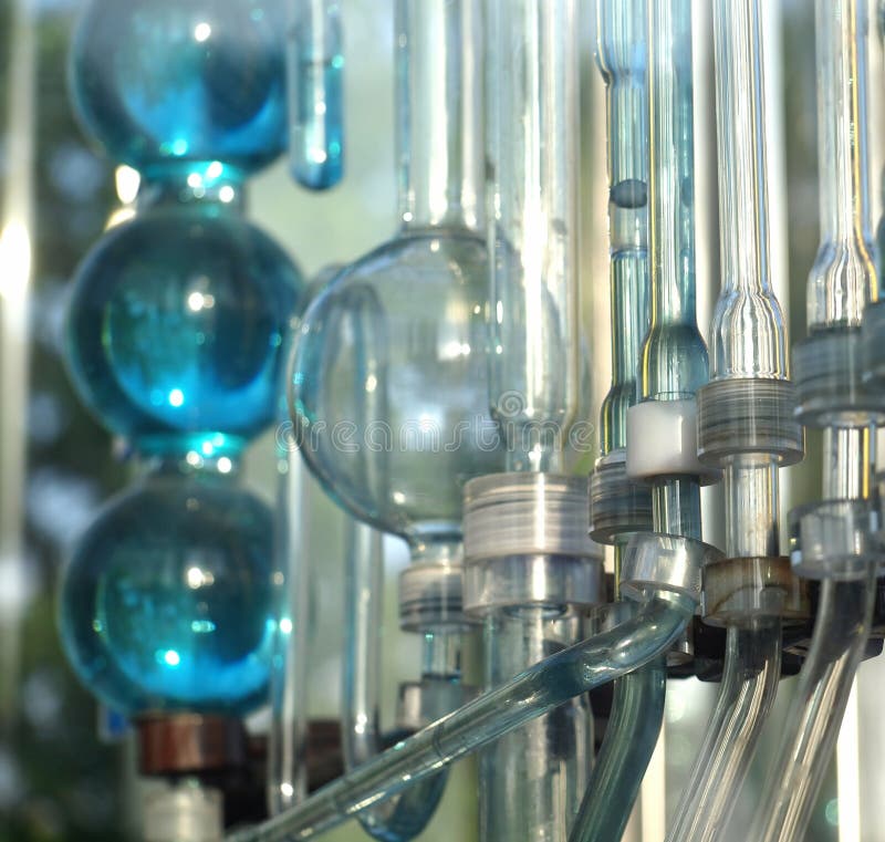 Chemical Glassware Objects stock photo. Image of glass - 15664220