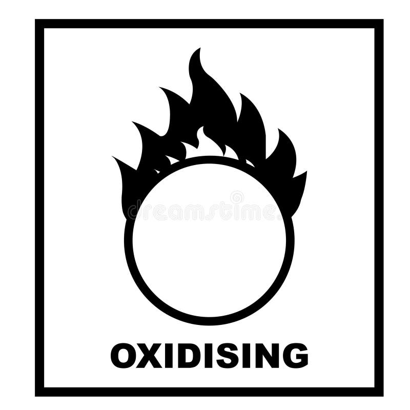 Chemical hazard icon stock vector. Illustration of information - 295735815