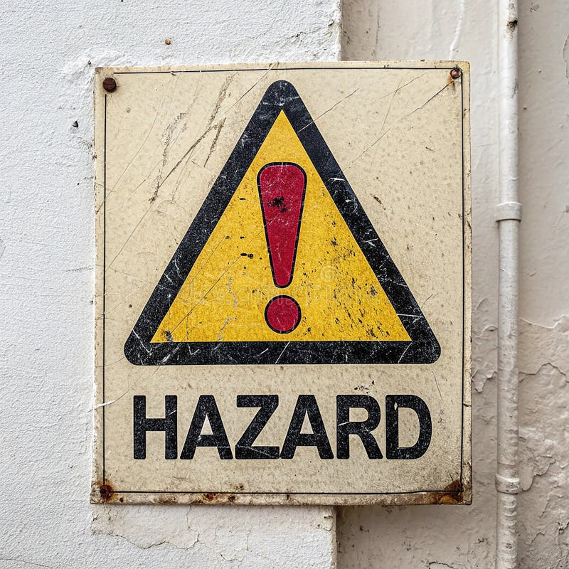 Chemical hazard symbol stock vector. Illustration of environmental ...