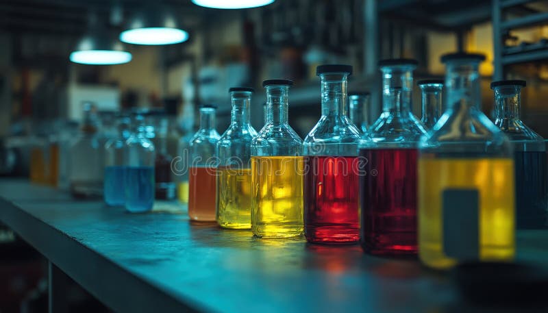 Chemical Indicators Show Color Changes in Solutions during Experiments ...
