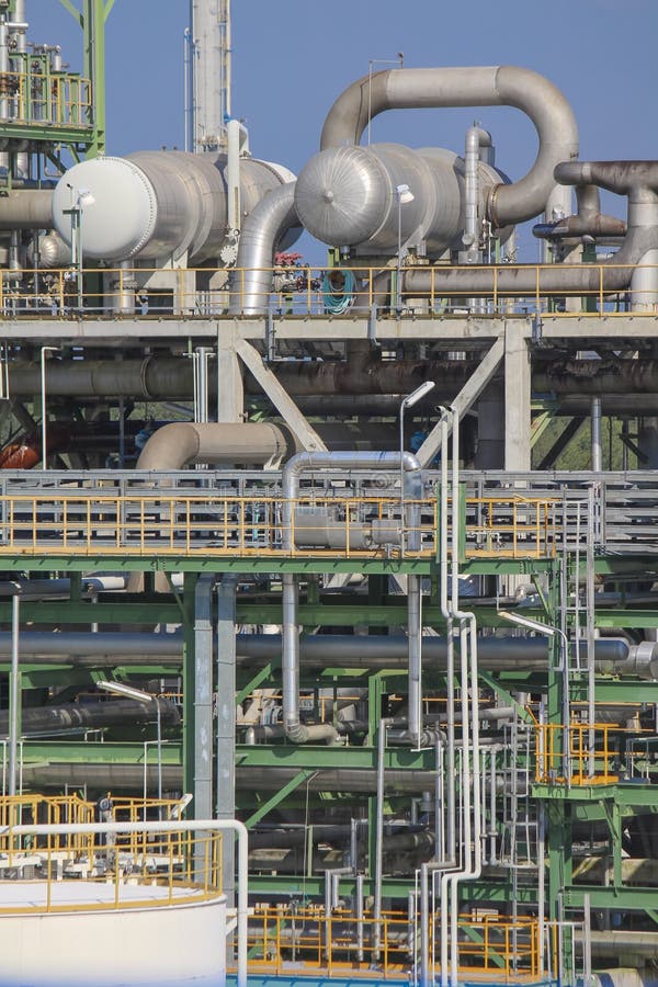 Oil and chemical factory stock image. Image of tube, equipment - 27435873