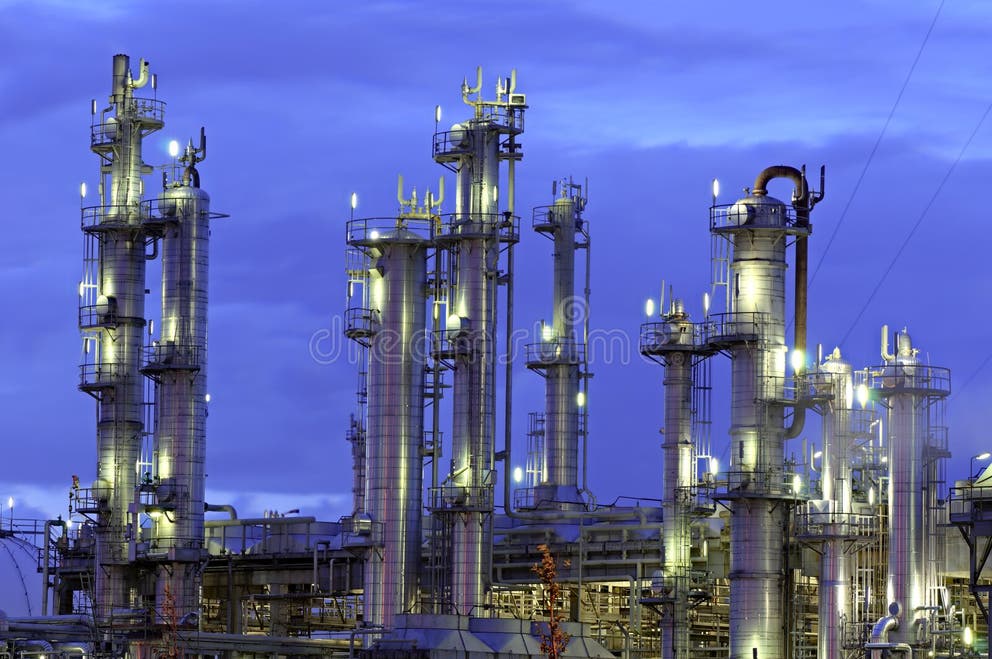 Chemical Installation stock image. Image of industry, poisonous - 6934141