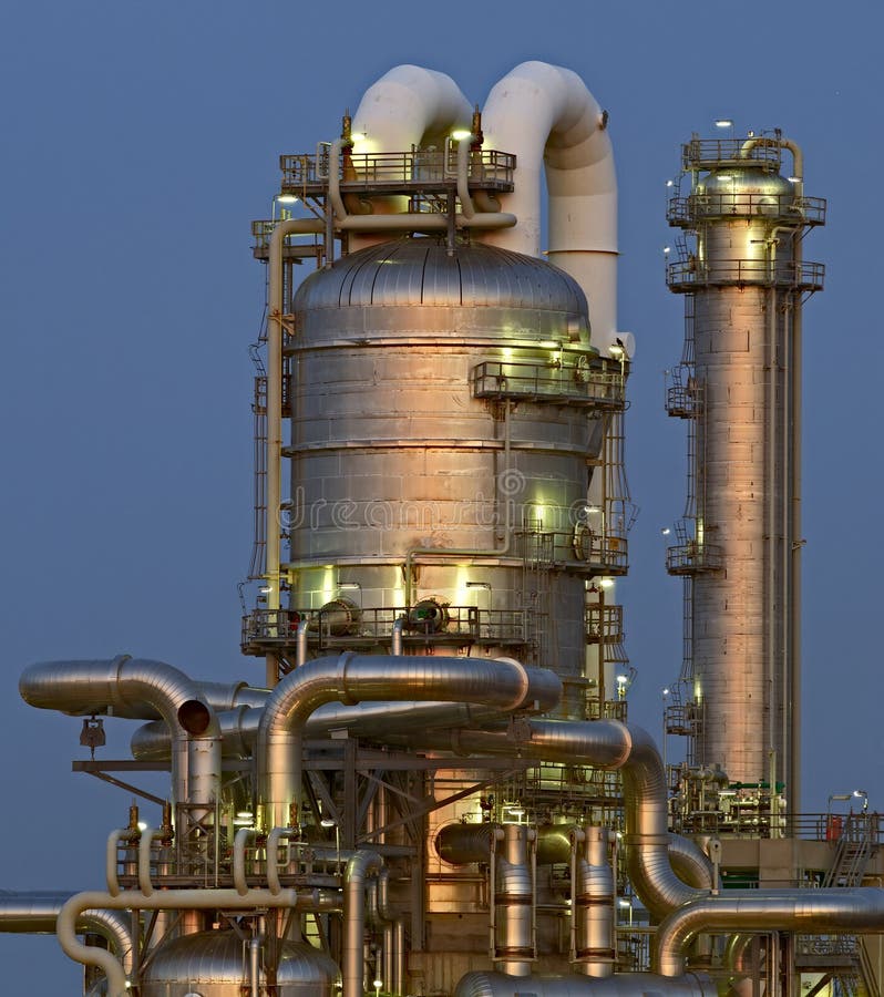 Chemical industry plant stock image. Image of engineering - 10266351