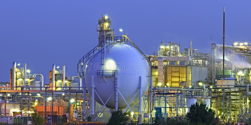 Chemical Installation stock image. Image of plant, environment - 6953463