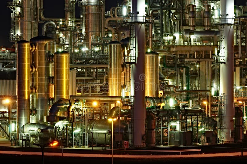 Chemical Installation stock image. Image of plant, environment - 6953463