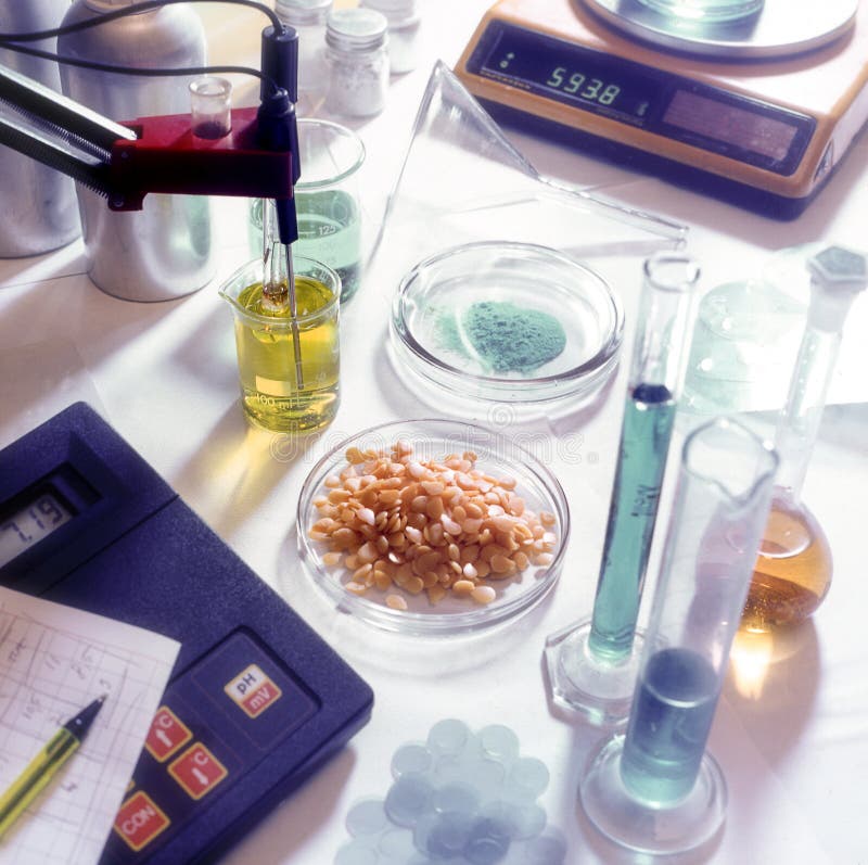 Chemical lab stock image. Image of component, science - 35233197