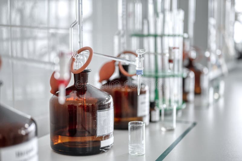 Taps in Chemical Laboratory Stock Image - Image of science, taps: 147004459