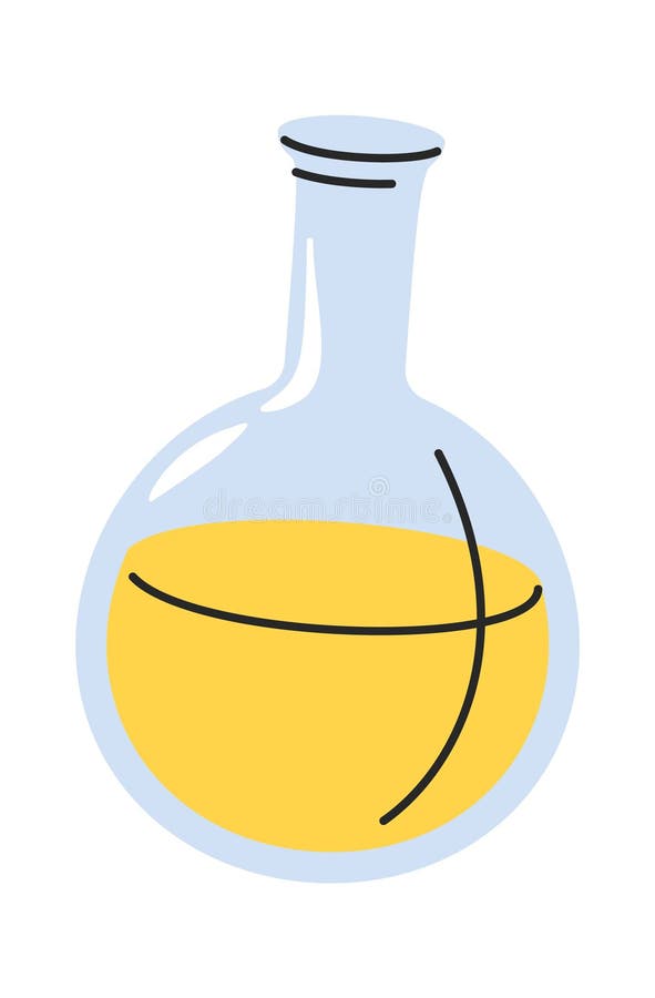 Chemical Laboratory Equipment, Erlenmeyer Flask, Beaker and Test Tube ...