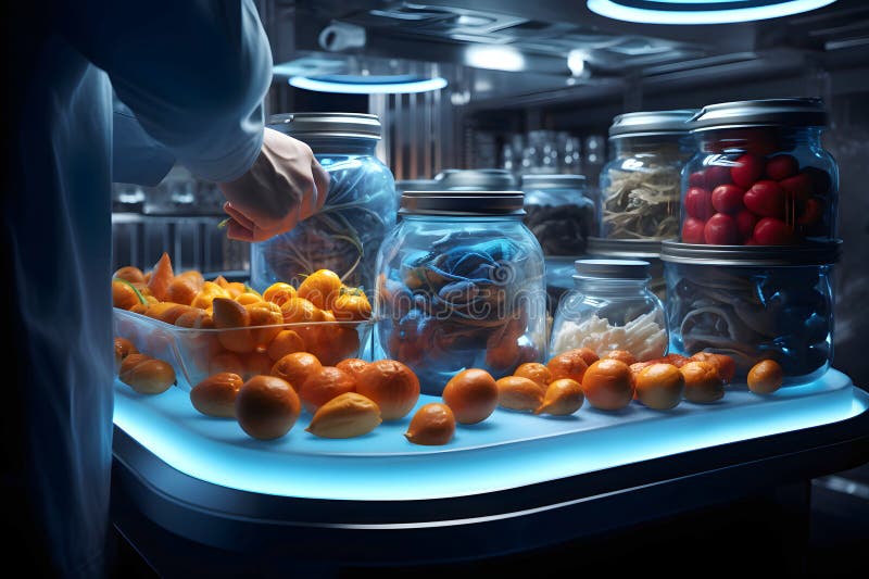 Chemical Laboratory for the Study of Fruit Products. Test Food for ...