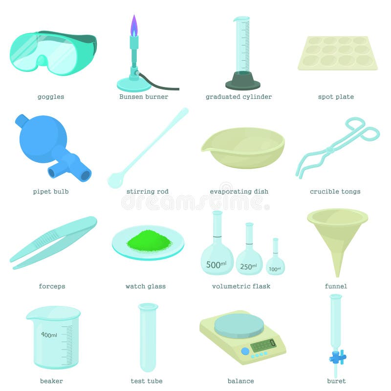 Laboratory tools stock vector. Illustration of chemistry - 17884312