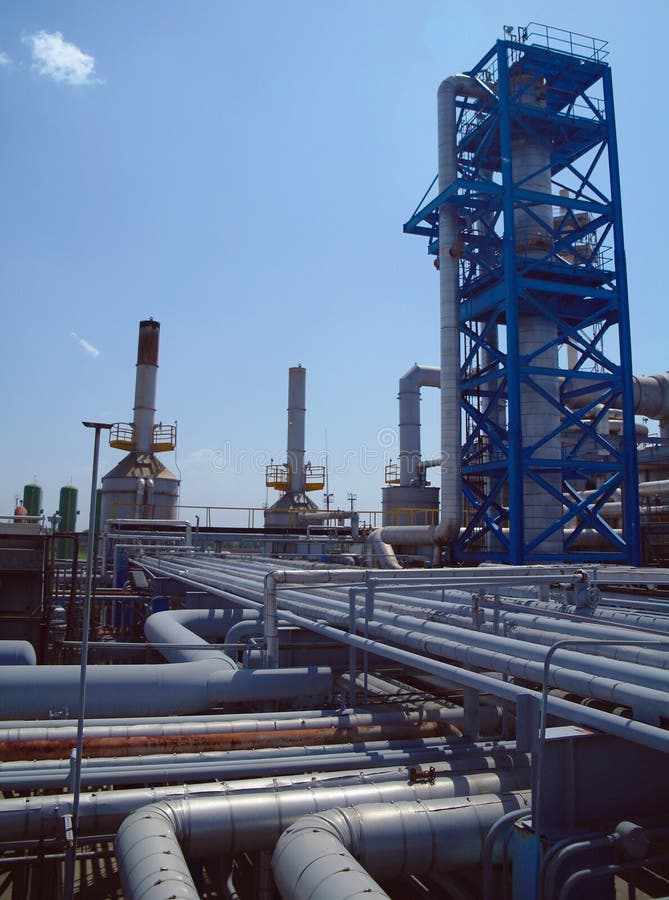 Chemical manufacturing. stock image. Image of industrial - 25126599