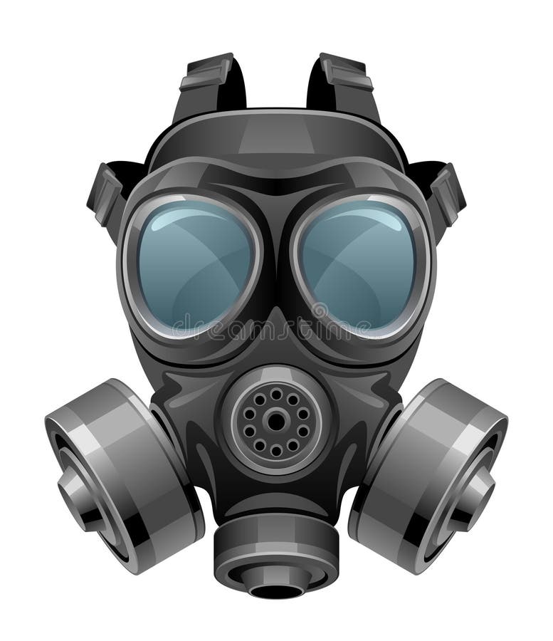 Chemical mask stock vector. Illustration of full, biological - 55735794