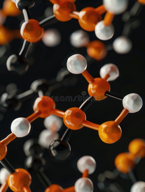 Chemical Molecule stock image. Image of chemistry, medical - 366132675