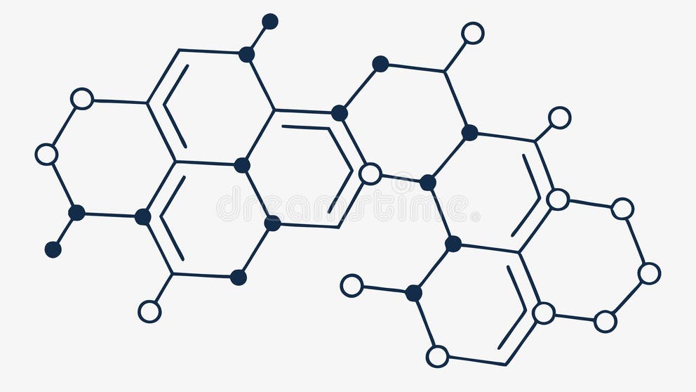 Chemical Molecule Structure Benzene Science Vector, Vector Design ...